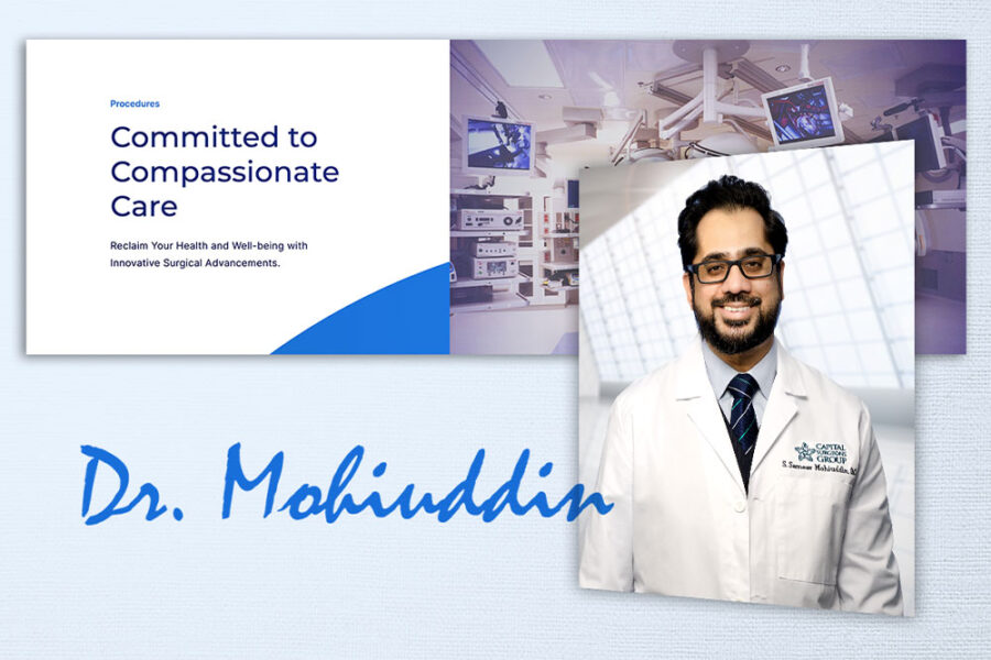 Website Design Portfolio - Dr. S. Sameer Mohiuddin - TruBrand